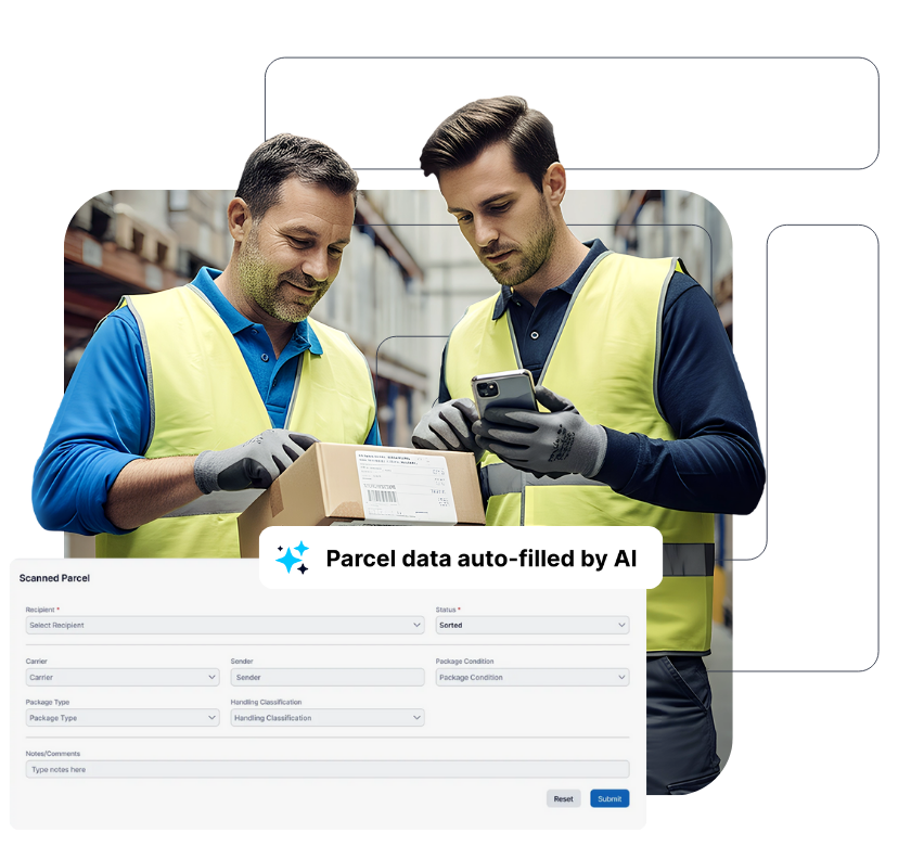 Intelligent Mail Receiving and Sorting Workflows
