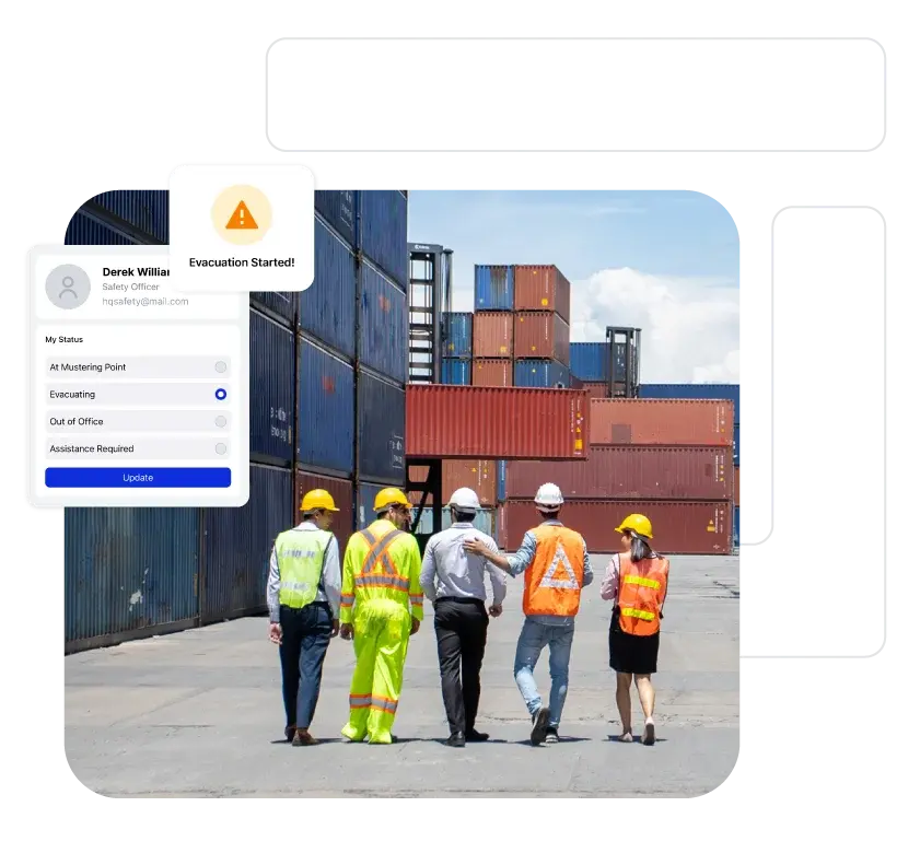 Digital Visitor & Employee Mustering System