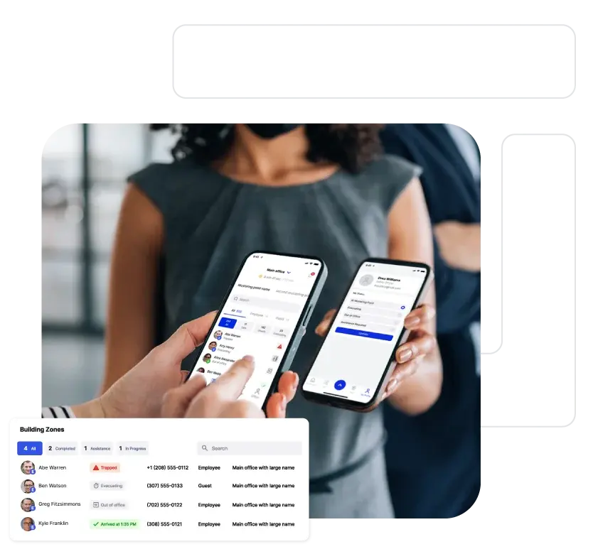 Roll Call System for Evacuations & Emergencies