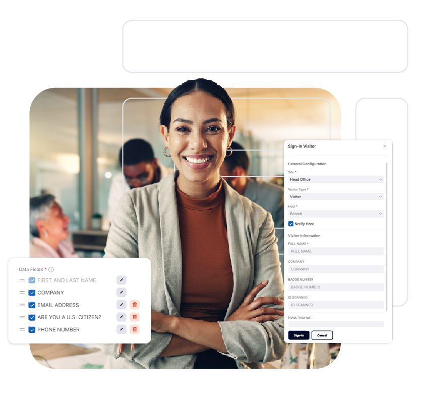 Digital Visitor Registration System with App & Kiosks